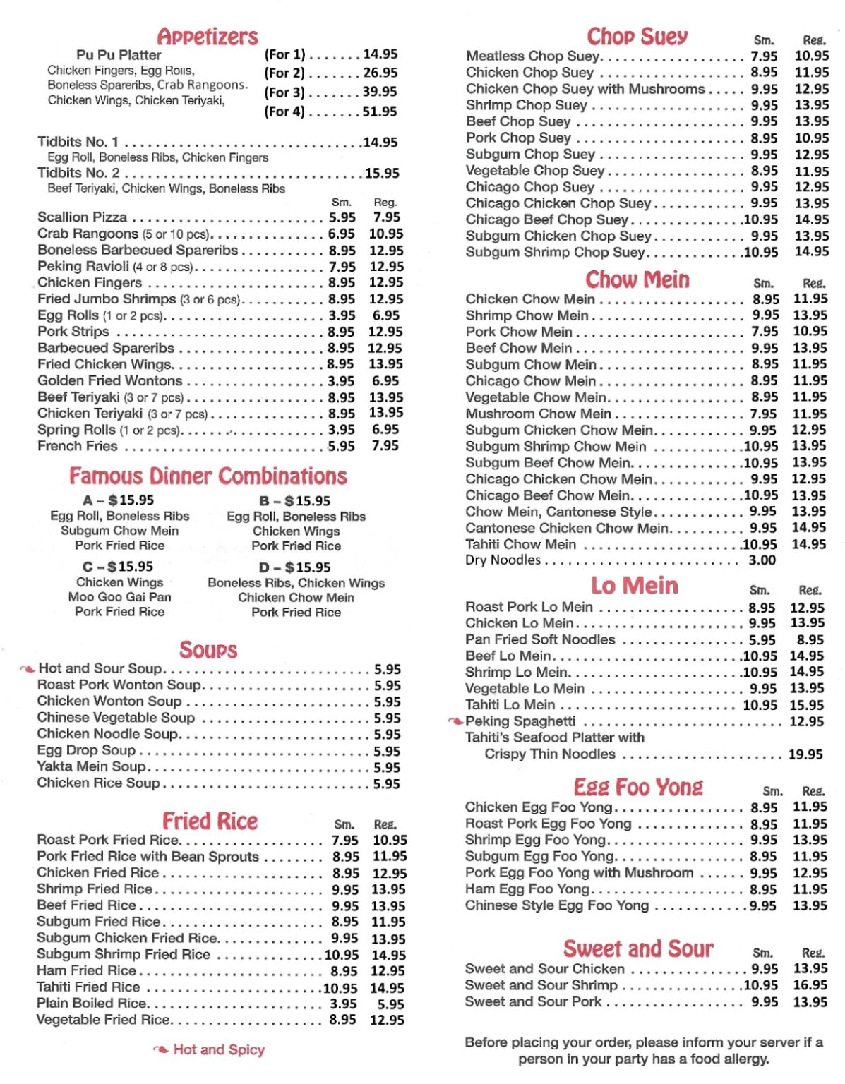 Tahiti Restaurant and Cocktail Lounge